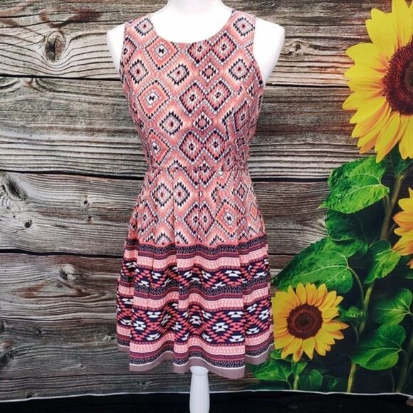 unbranded | Dresses | Unbrandedmulticloloredsleevelessminidress | Poshmark